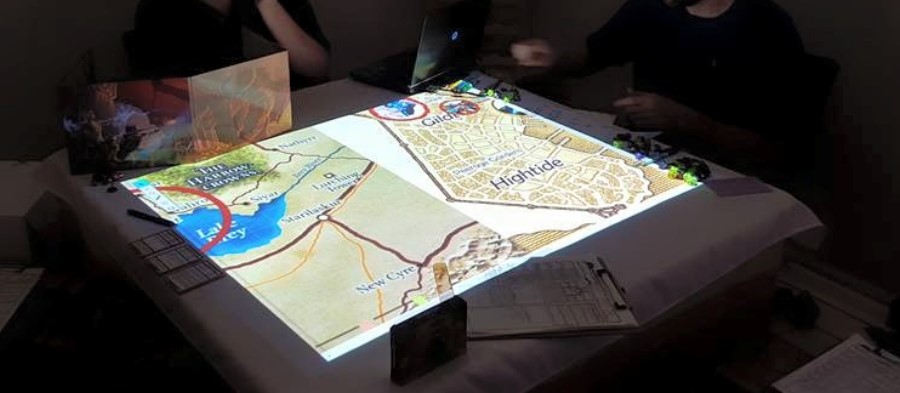 Our First Test of a Low-Cost, Home-Built Projected Table-Top – Many ...