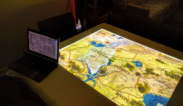 Our First Test of a Low-Cost, Home-Built Projected Table-Top – Many ...