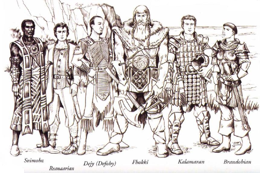 Races of Kingdoms of Kalamar: Legacy – Many-Sided Dice